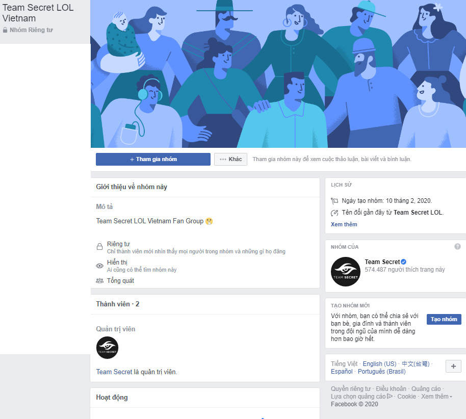 LMHT: Các tuyển thủ Lowkey đồng loạt đổi tên Fanpage, Team Secret LOL ...