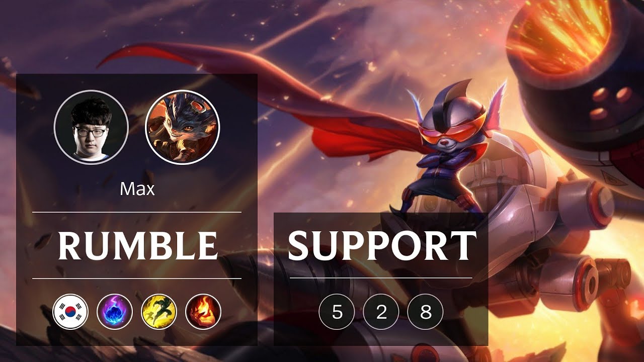 LMHT: Khi các tướng Hỗ Trợ ngày càng bá ở Top Lane, thì Rumble lại lủi ...