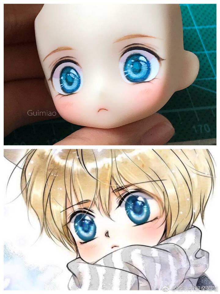 Cưng muốn xỉu khi thấy các nhân vật anime trở thành cảm hứng làm mặt ...