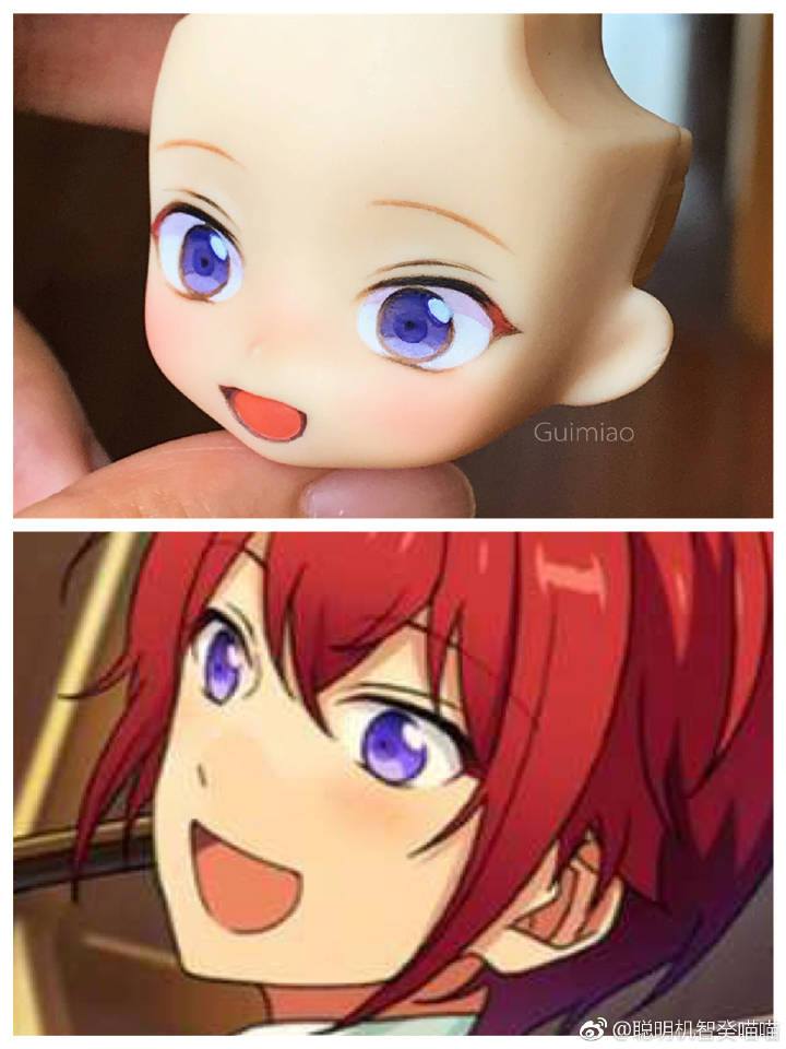 Cưng muốn xỉu khi thấy các nhân vật anime trở thành cảm hứng làm mặt ...