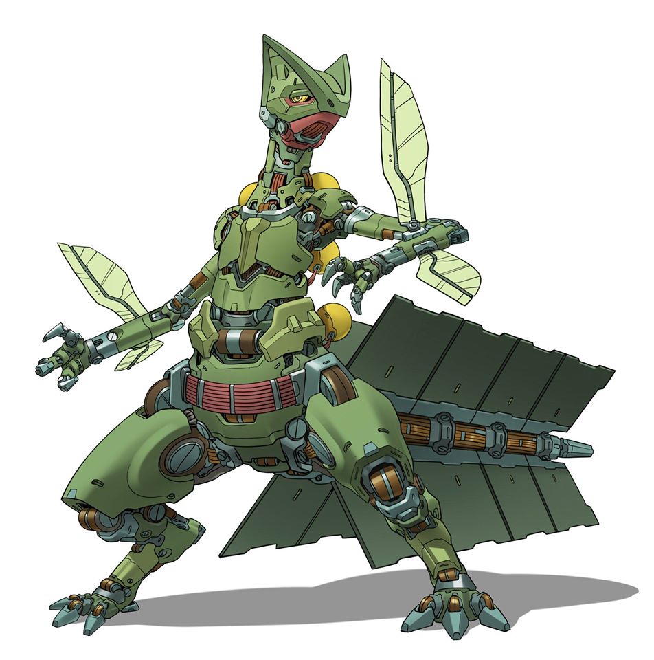 Pokemon hóa robot chiến đấu siêu ngầu, nhìn hầm hố khiến ai thấy cũng ...