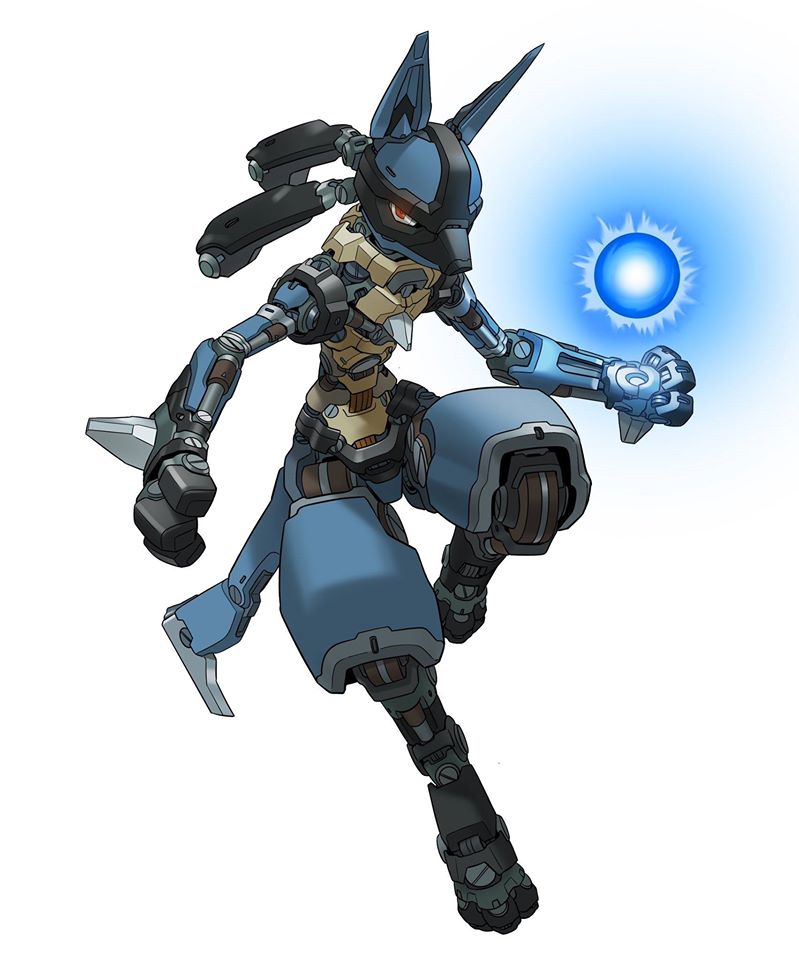 Pokemon hóa robot chiến đấu siêu ngầu, nhìn hầm hố khiến ai thấy cũng ...