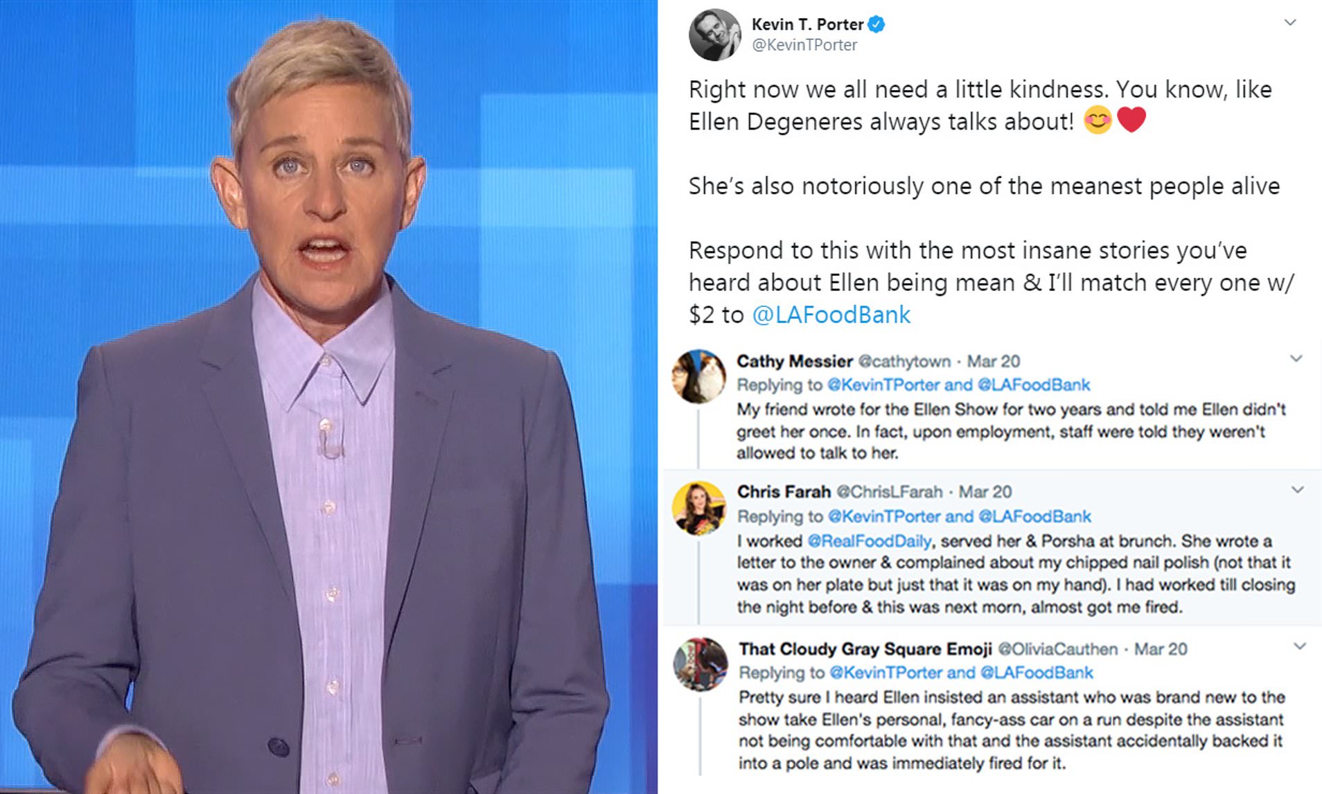 Twitter chao đảo với những câu chuyện vạch trần bà hoàng Talkshow Ellen ...