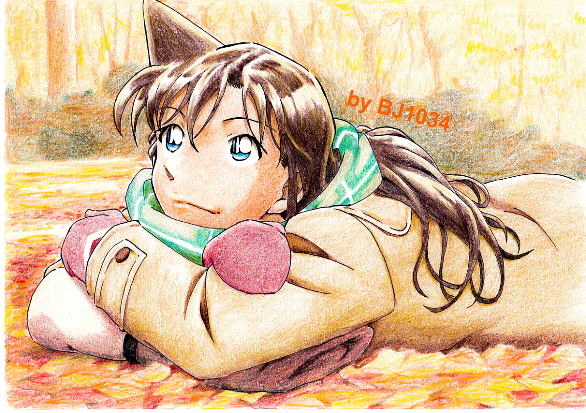 Loạt tranh đẹp mắt về Ran Mori, "chân ái" cả đời của cậu nhóc thám tử Conan