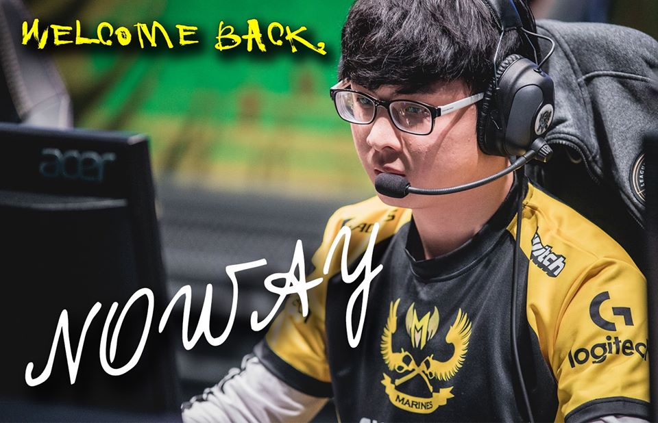 Noway bất ngờ tái xuất trong màu áo GAM Esports, fan hâm mộ phản ứng ...