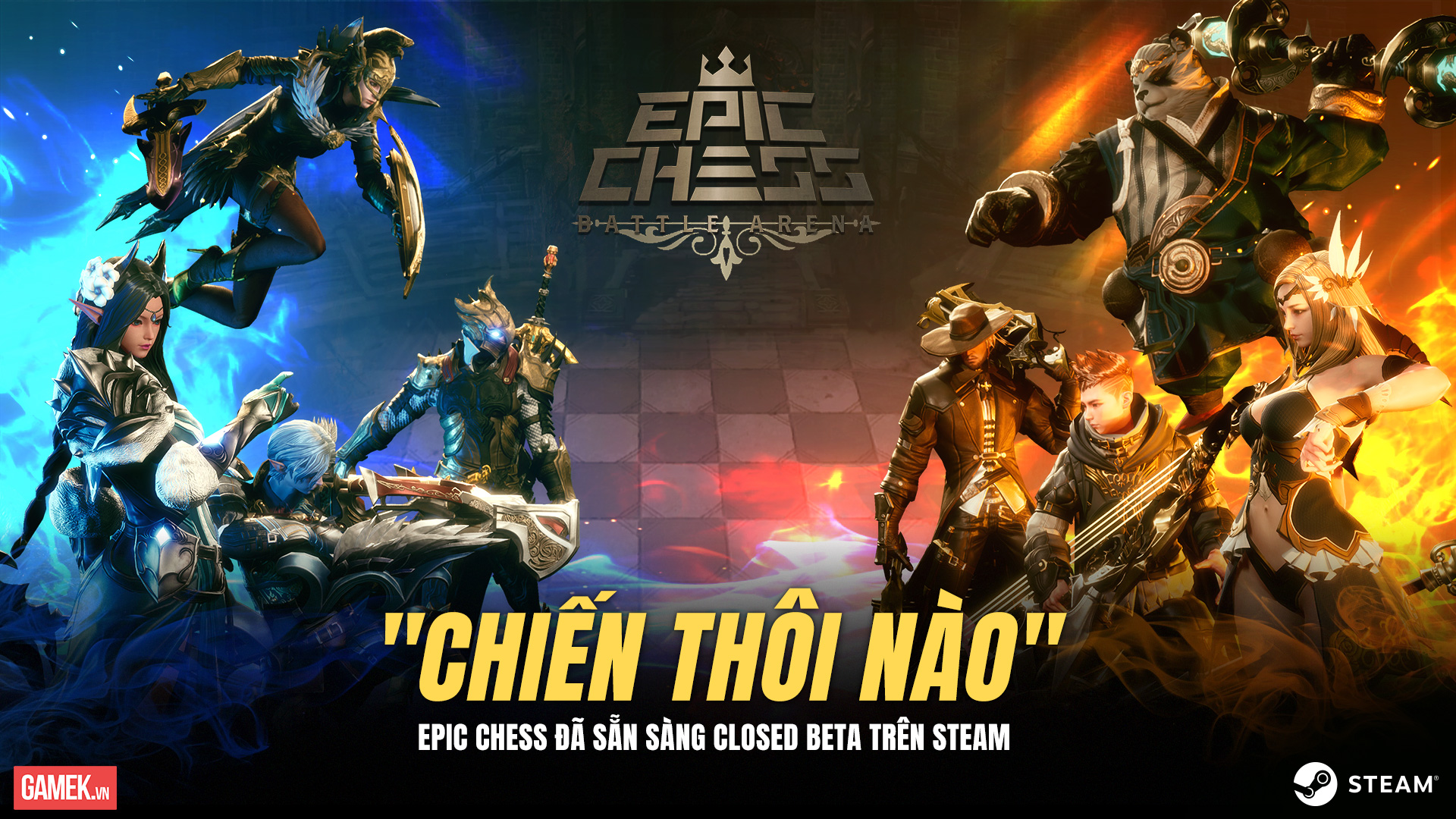 Xuất hiện 'cờ nhân phẩm' Epic Chess đẹp ngây ngất: Tặng anh em 500 code ...