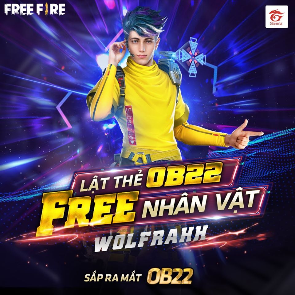 Lần đầu tiên, Free Fire tặng miễn phí nhân vật mới trong phiên bản OB22 ...
