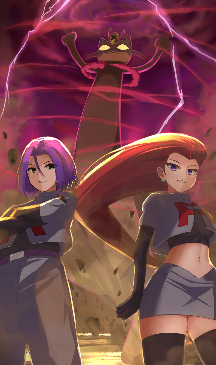 Ngắm trọn loạt tranh vẽ về Team Rocket, những tên tội phạm tội nghiệp ...