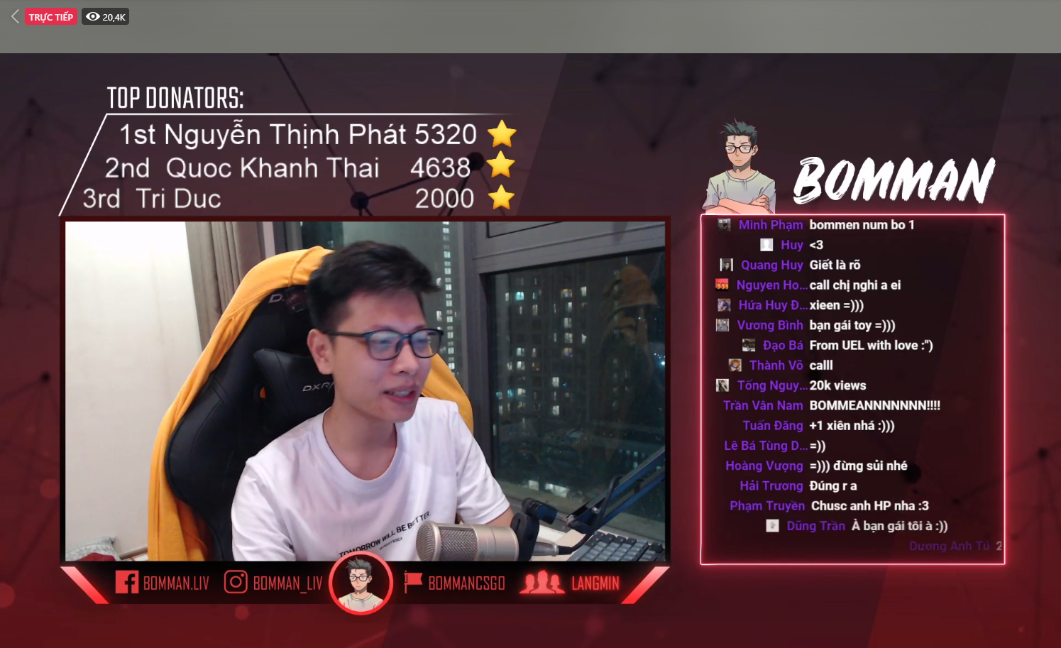 Bomman đạt lượng view kỷ lục trong ngày lên sóng hôm qua, thừa nhận ...