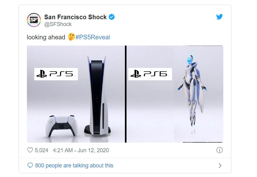 Sau khi ra mắt, PS5 trở thành meme hot nhất thế giới trong 24 giờ qua