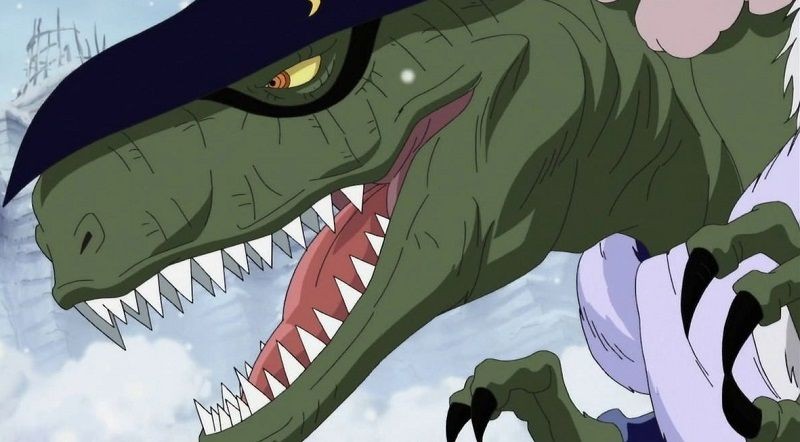 One Piece: Trái ác quỷ Khủng Long "bạo chúa" Allosaurus mang đến cho X ...