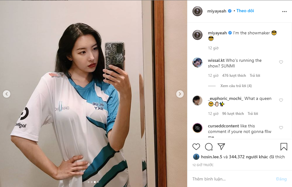 Thăng hoa cùng DAMWON, Showmaker được nữ idol nóng bỏng hàng đầu K-pop công khai 'thả thính'