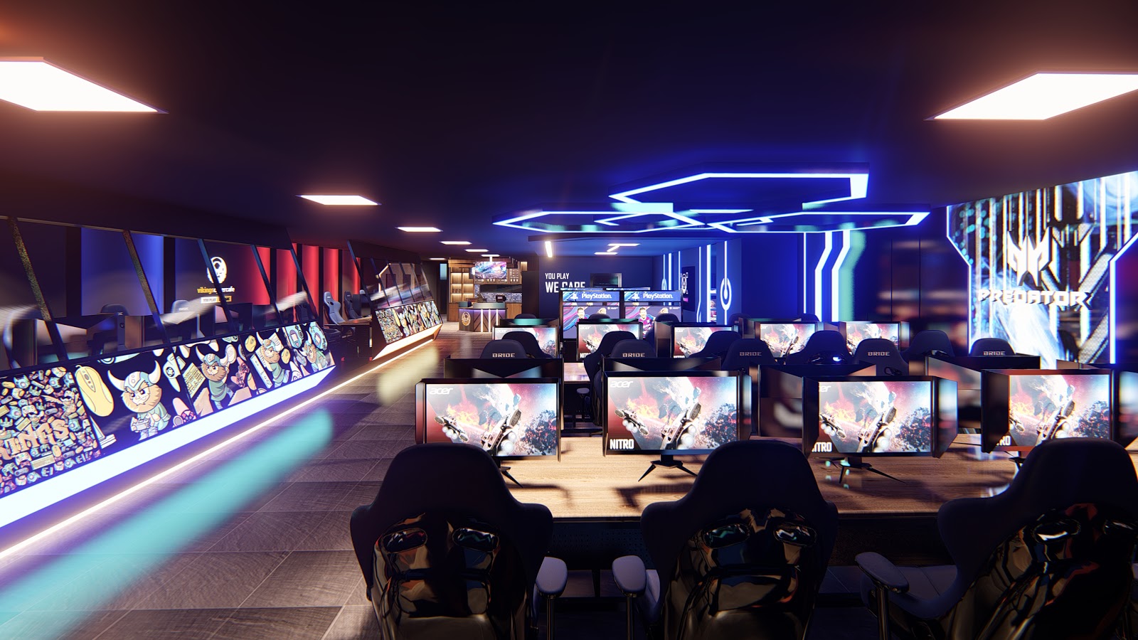 Cyber Cafe: Vikings Esport Arena Hoàng Hoa Thám: Làn gió mới cho thị ...