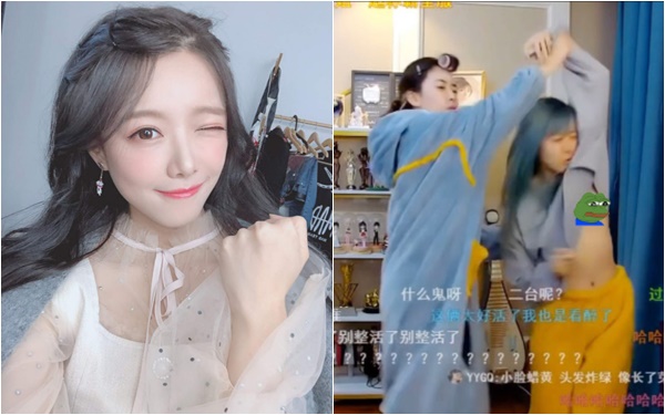 Luo Xin: Nhảy quá sung trên sóng, nữ streamer vô tình tốc áo lộ hoàn ...