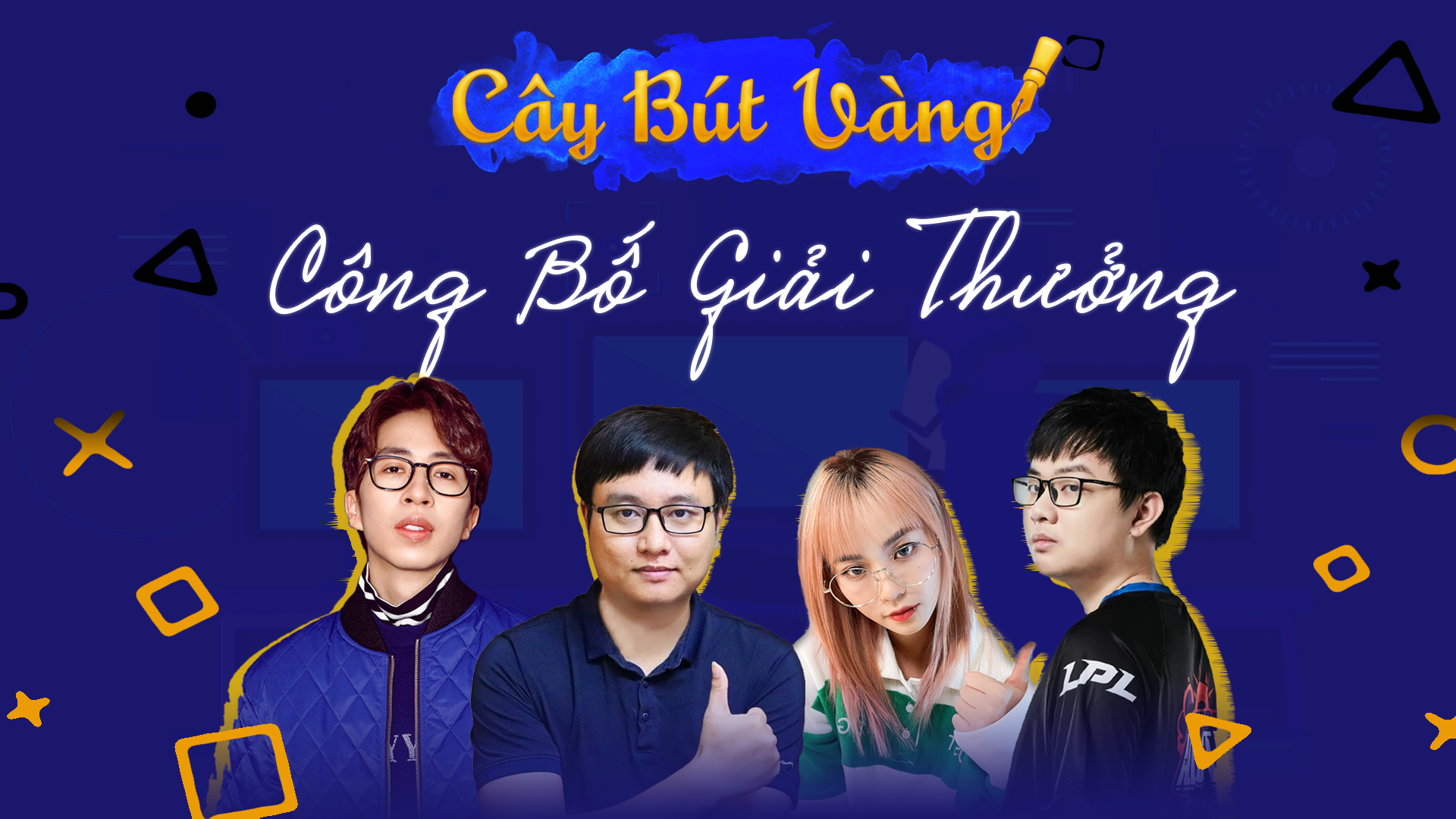 Gamek: Chính thức công bố danh sách trúng giải cuộc thi Cây Bút Vàng ...
