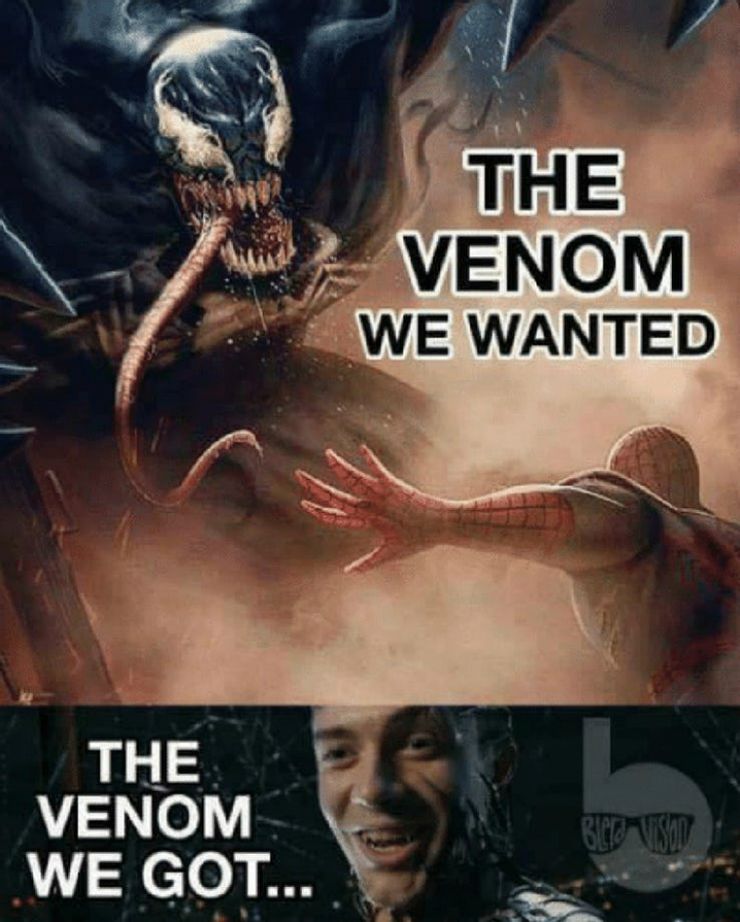 Top 10 meme Venom vui nhộn nhất mọi thời đại, vừa xem vừa hóng ngày ...