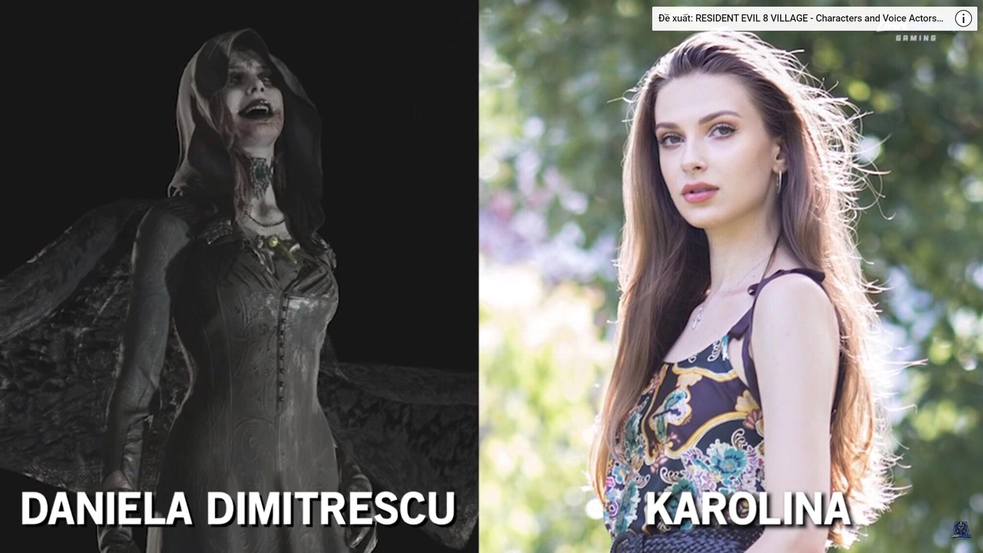 Gặp gỡ hình ảnh đời thực của các nhân vật trong Resident Evil Village ...