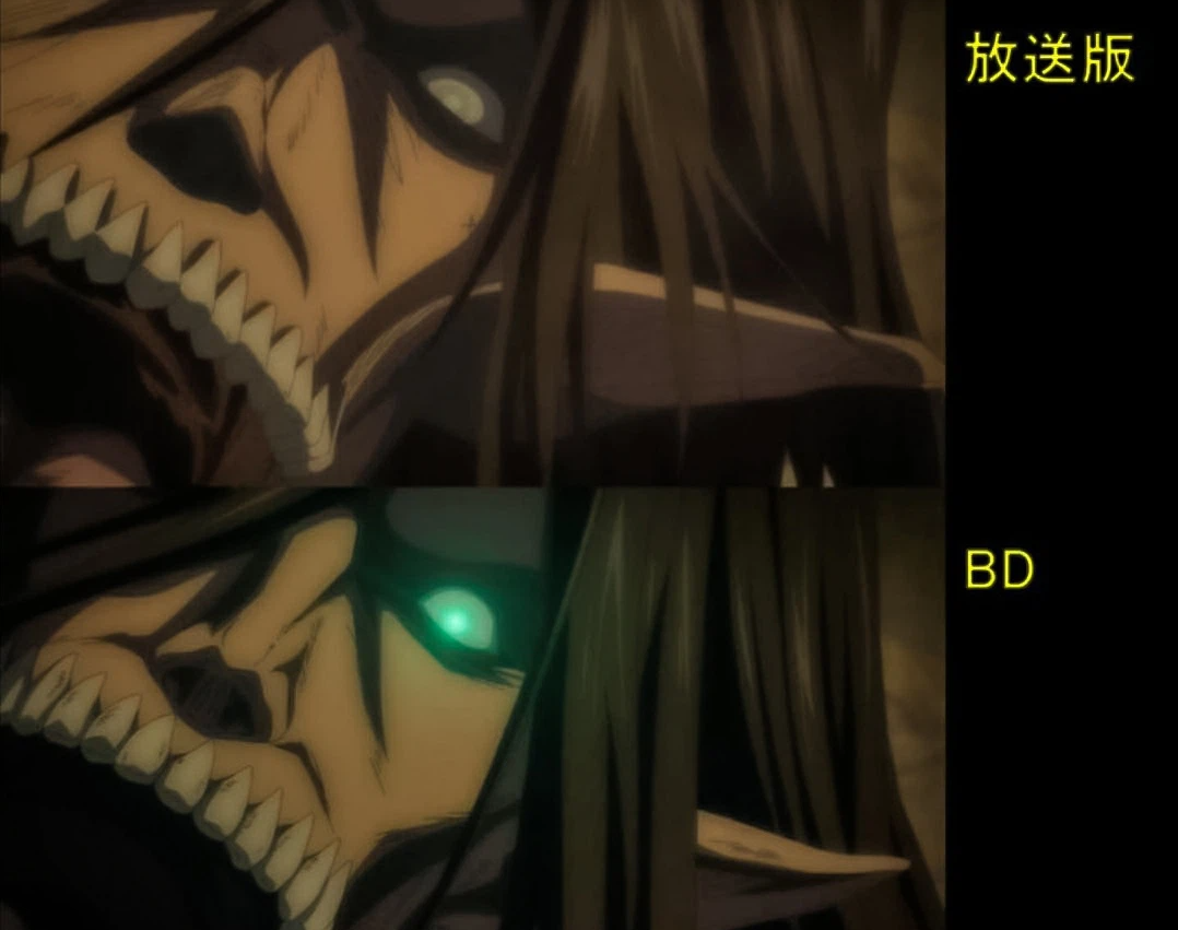 Anime và Blu-ray: Soi sự khác biệt giữa bản anime và Blu-ray Attack on ...