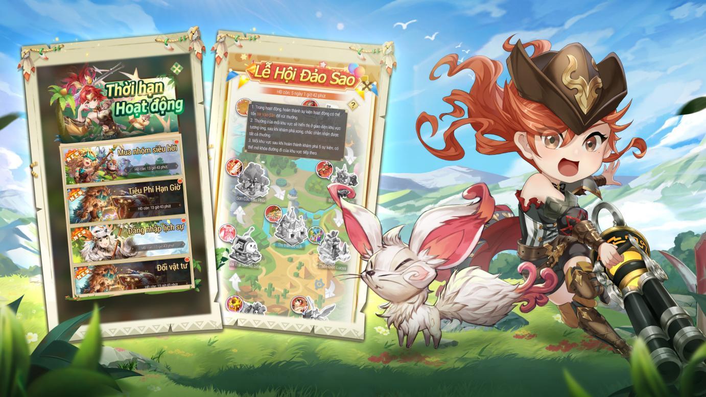 Dragon Hunters: Heroes Legend – Phiên bản mới thêm nhân vật Nữ Pháo Thủ