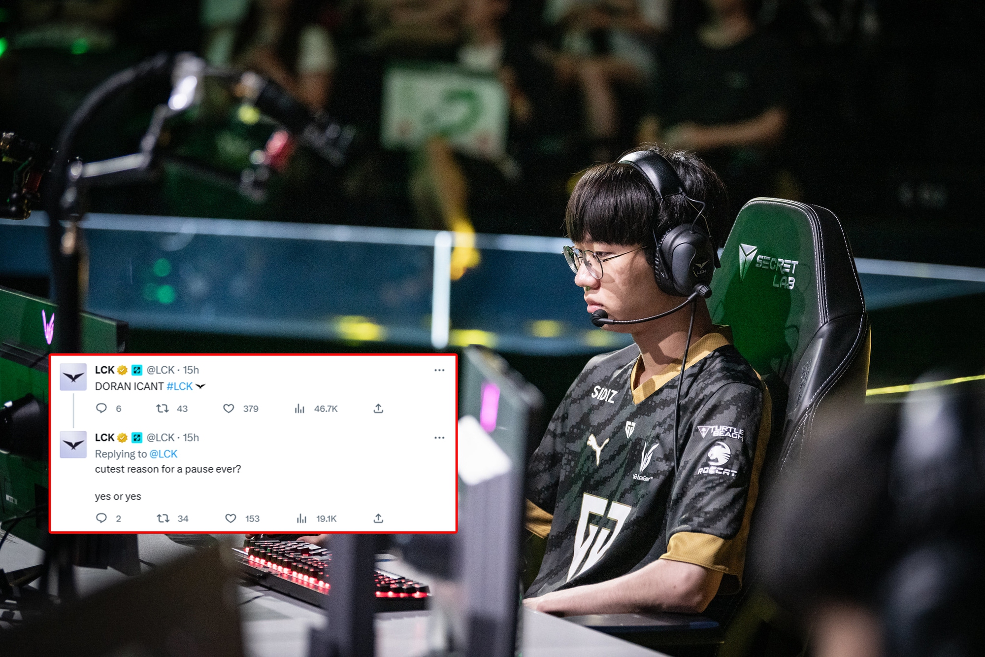Doran "tấu hài" với Dao Điện Statikk ngay trong trận đấu tại LCK, Riot ...