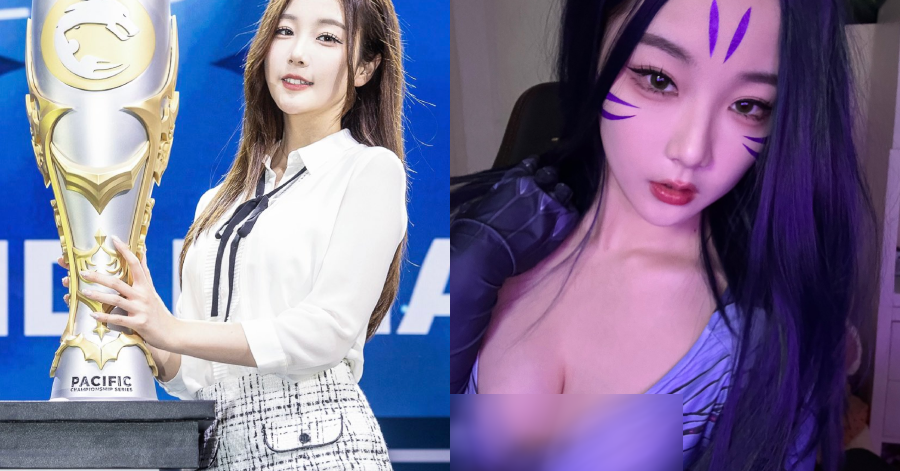 Đổi sang phong cách gợi cảm, nữ BLV LPL khiến dân tình xôn xao với cosplay Kai'Sa siêu "táo bạo"