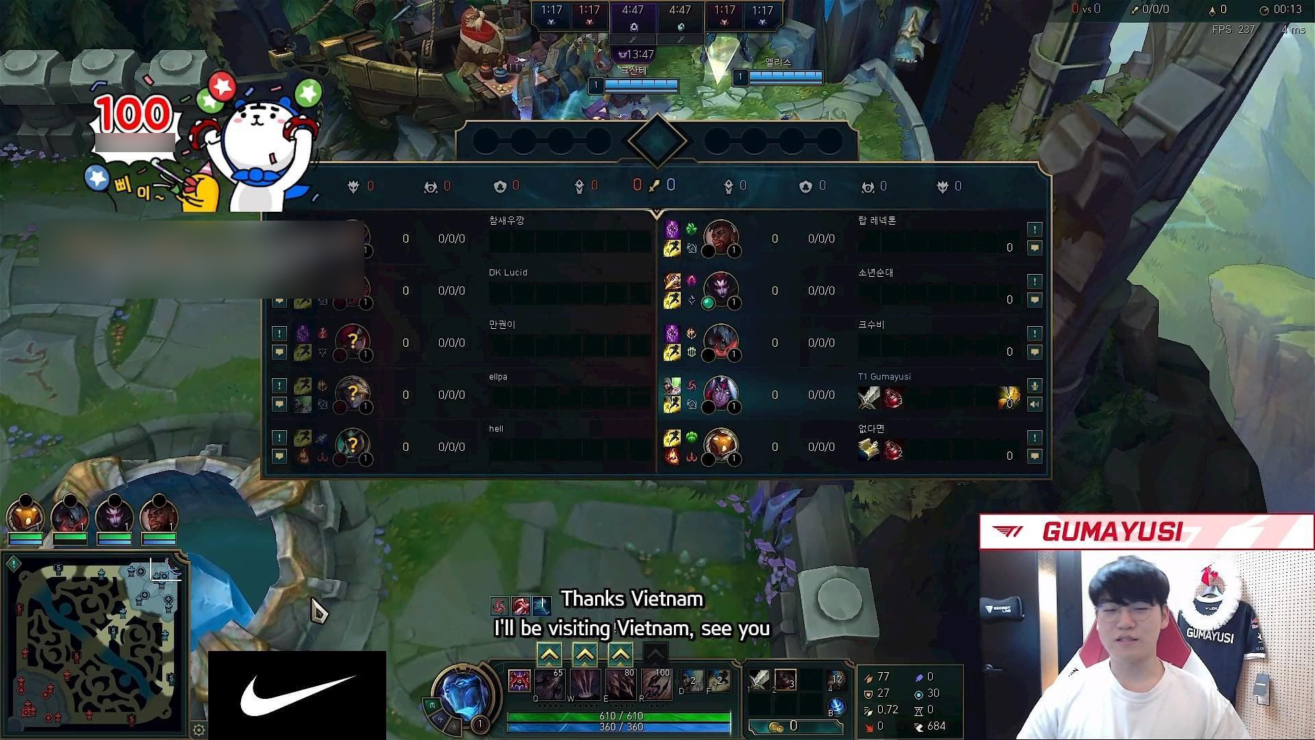 Gumayusi có hành động đặc biệt với cộng đồng LMHT Việt khiến khán giả "mở cờ trong bụng"