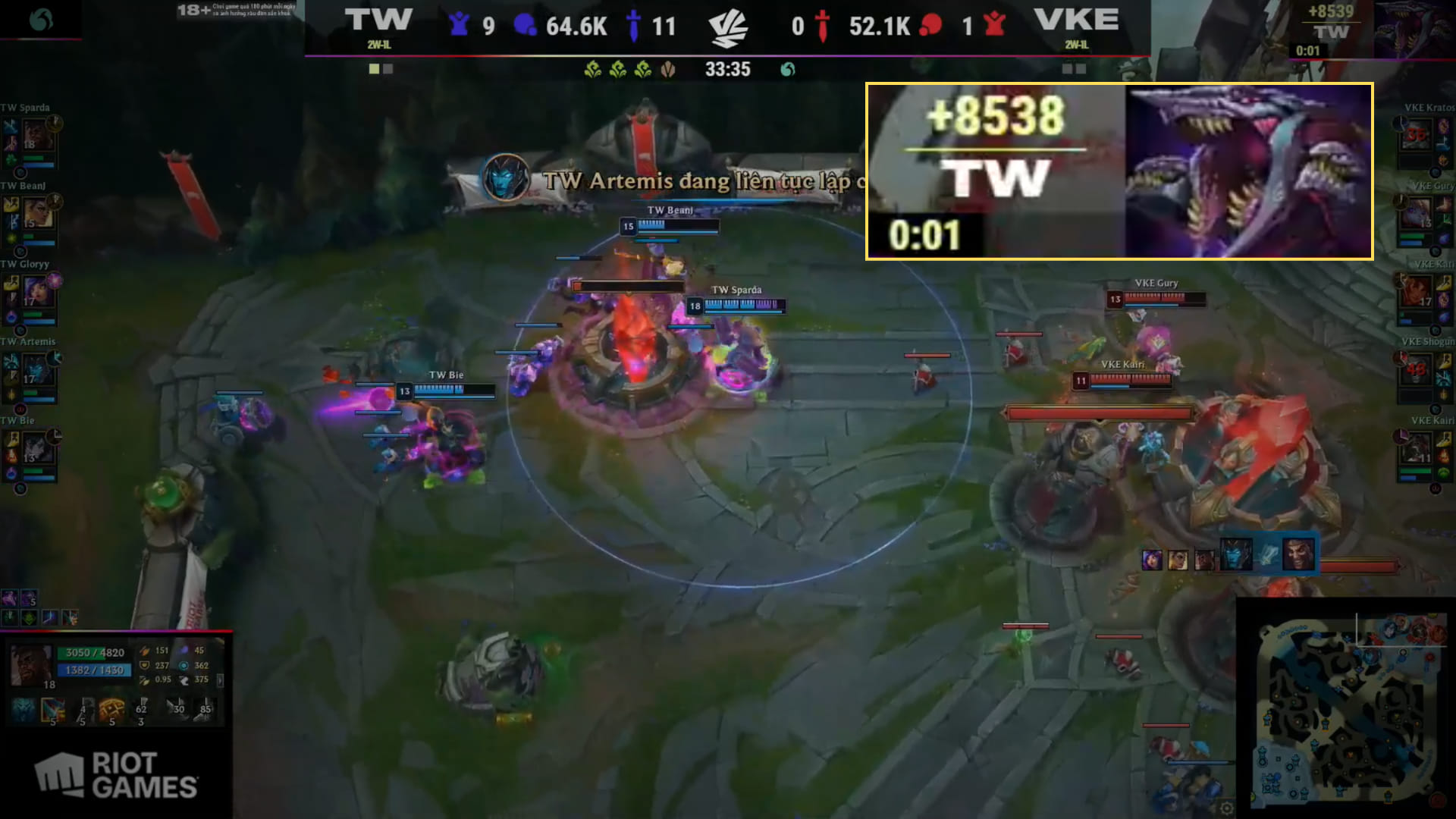 VKE lập thành tích "muối mặt", khán giả VCS soi lại lịch sử phát hiện ...