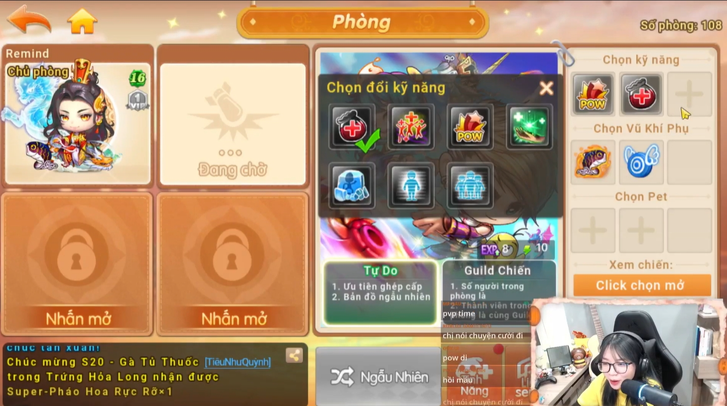 Cách MC/Streamer Remind “giải xui” đầu năm với game thủ Gunny Origin