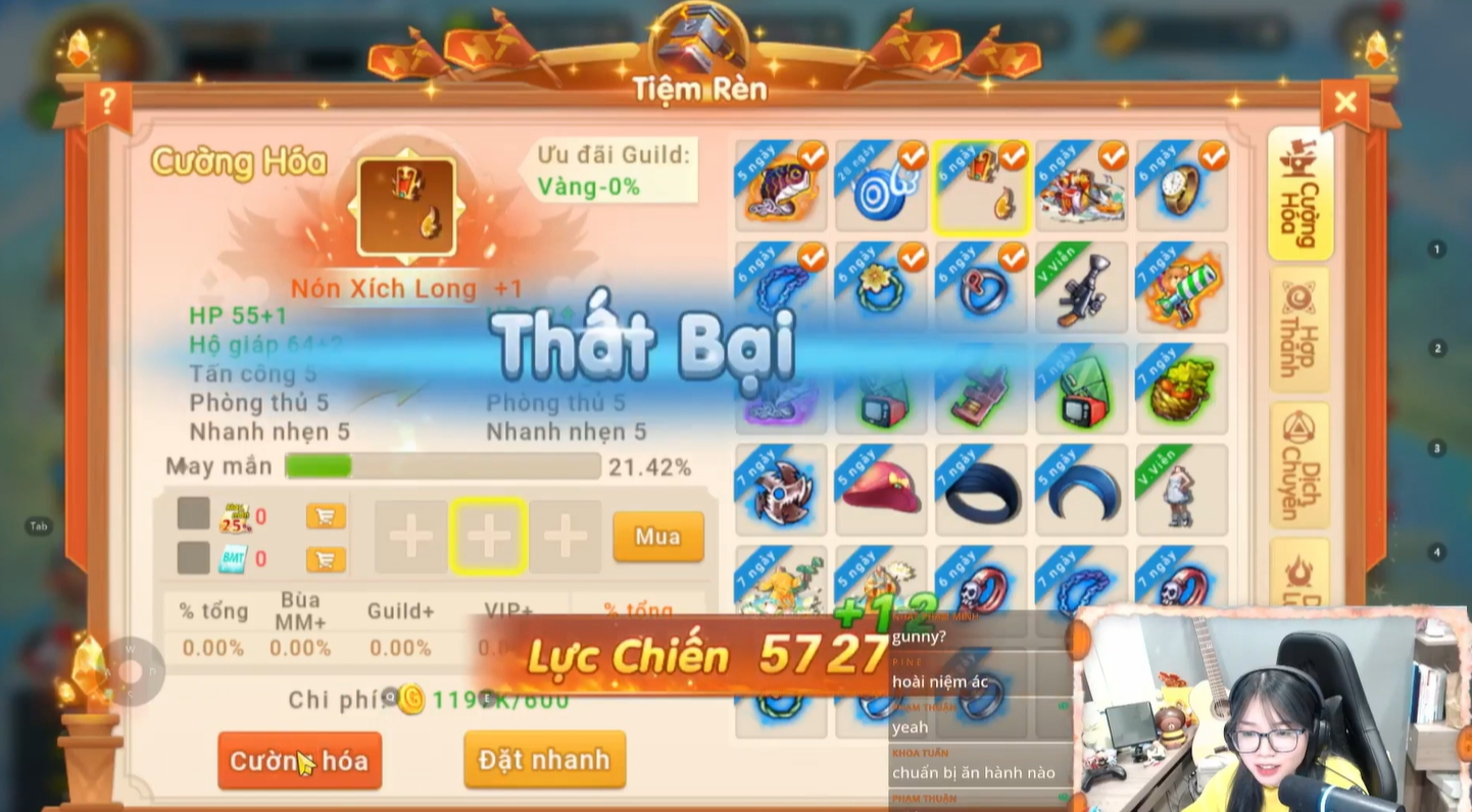 Cách MC/Streamer Remind “giải xui” đầu năm với game thủ Gunny Origin