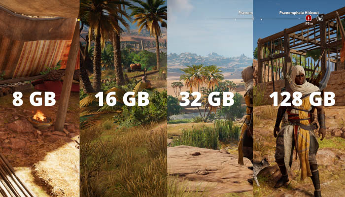 Máy tính chơi game với RAM 8GB đã lỗi thời chưa?