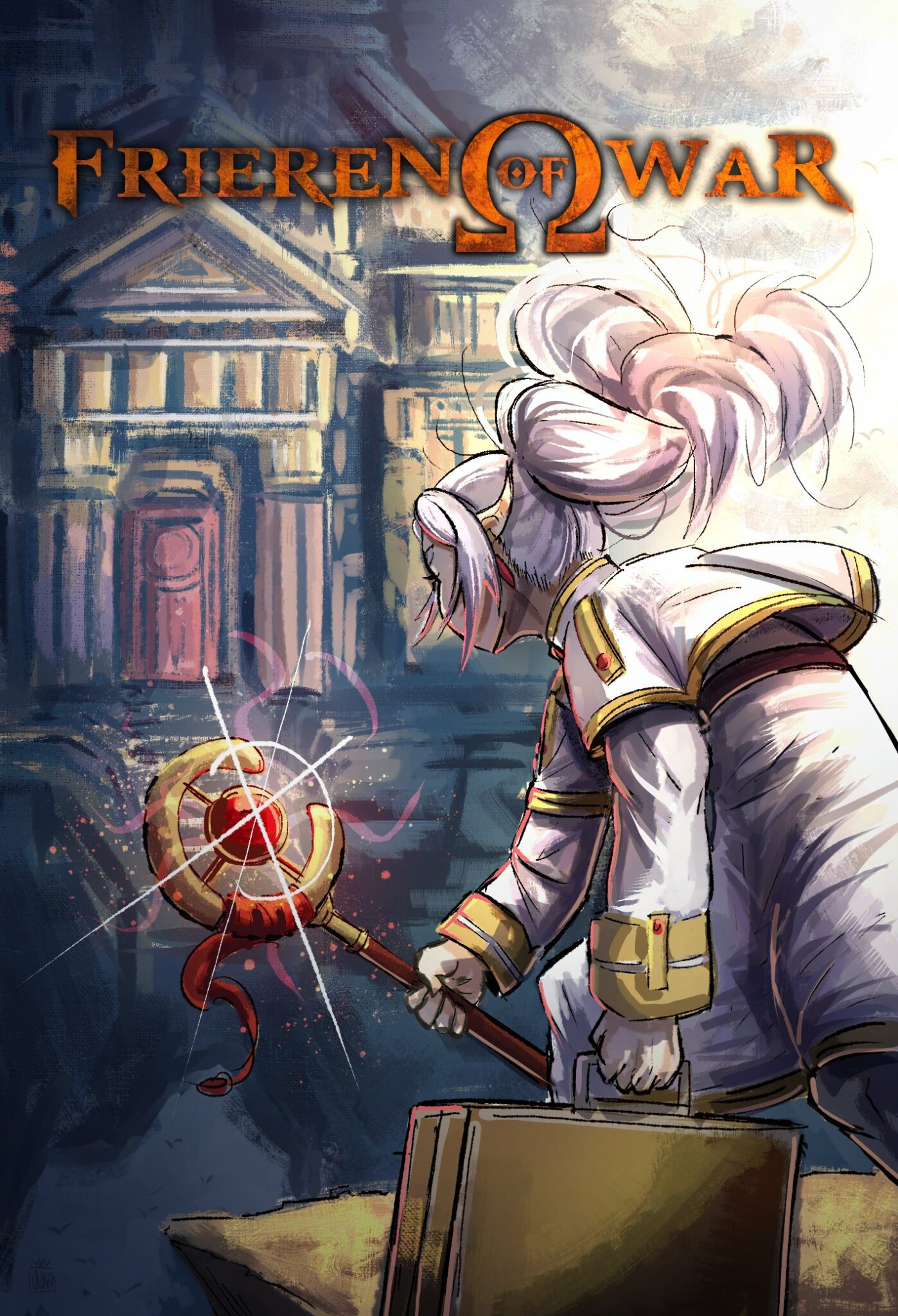 Frieren "hợp thể" với các tựa game nổi tiếng trong một meme lan truyền