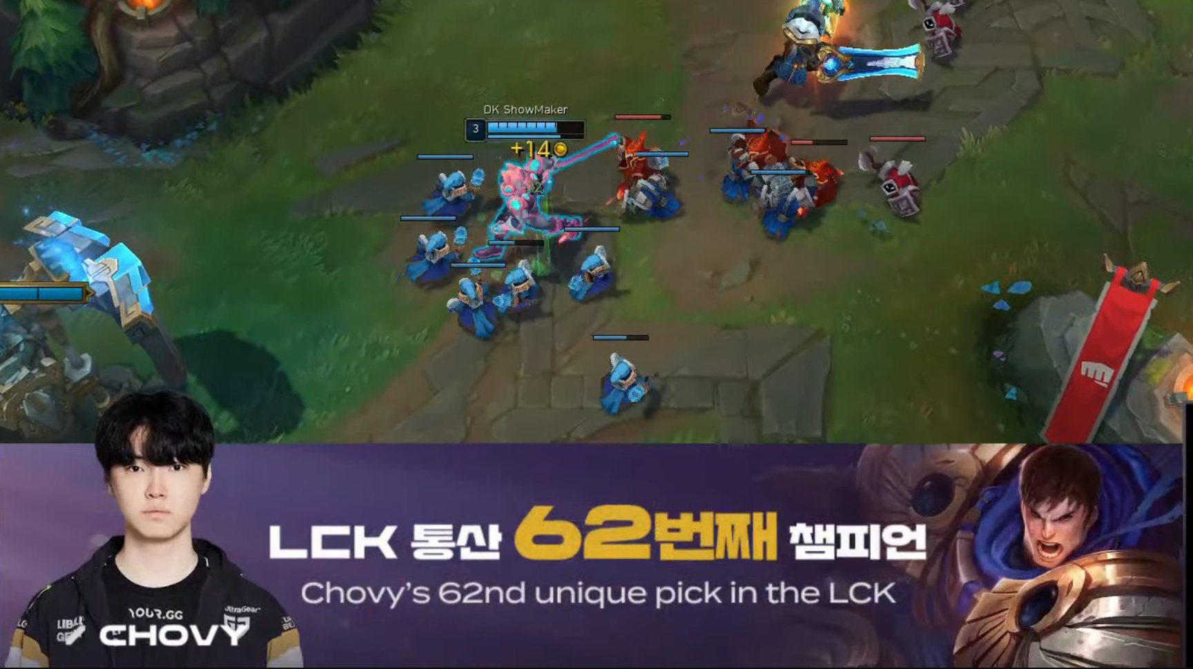 Chovy đập tan suy nghĩ lâu nay của game thủ về Garen