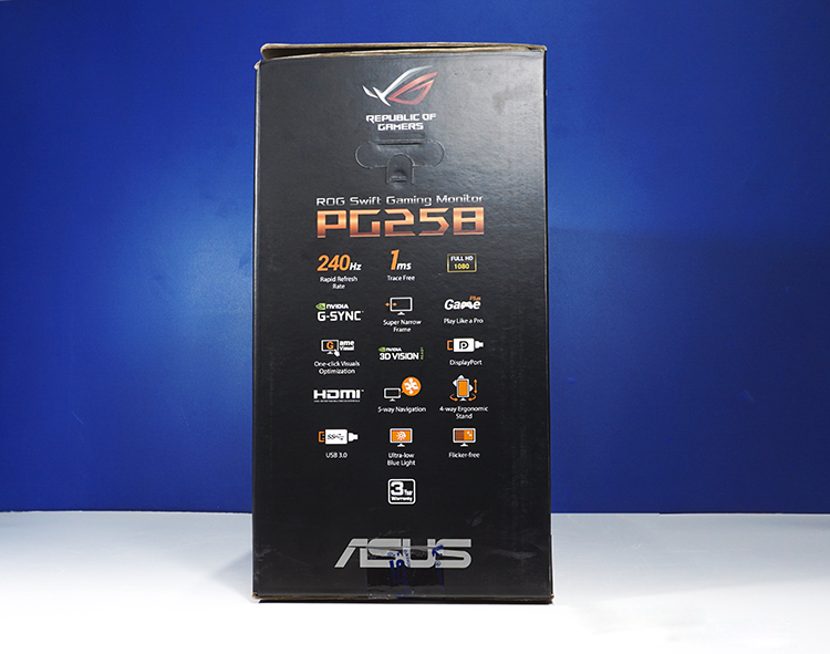 Đánh giá nhanh Asus ROG Swift PG258Q – Siêu phẩm màn hình chuyên trị game