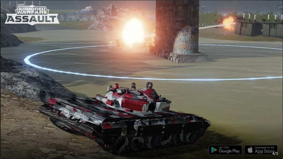 Game bắn tank: Armored Warfare: Assault - Tựa game bắn tank đồ họa ...
