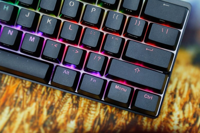 Vỏ nhôm: Vortex Poker 3 RGB - Bàn phím cơ siêu cấp vô địch, vỏ nhôm đập ...