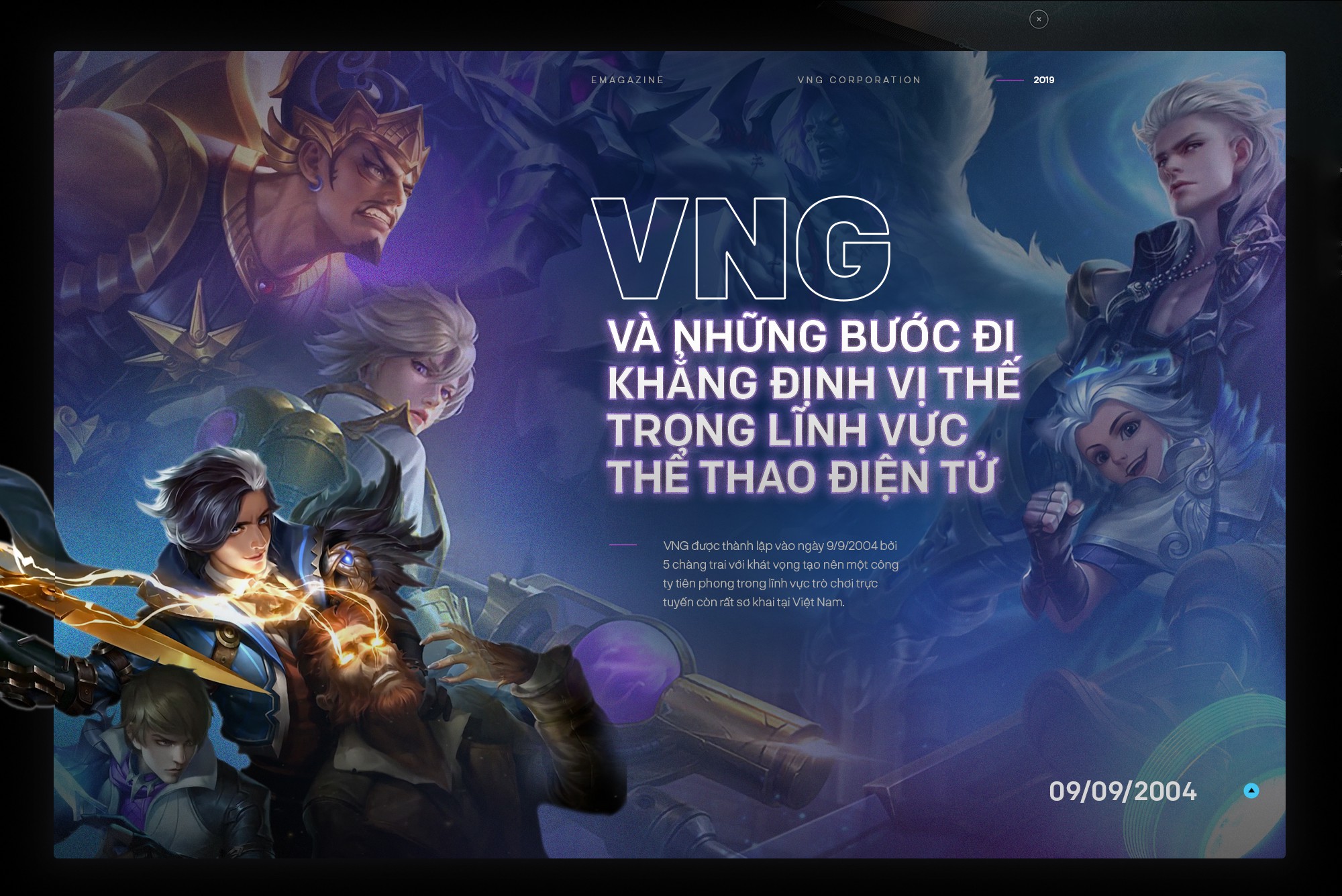 VNG và những bước đi khẳng định vị thế trong lĩnh vực thể thao điện tử