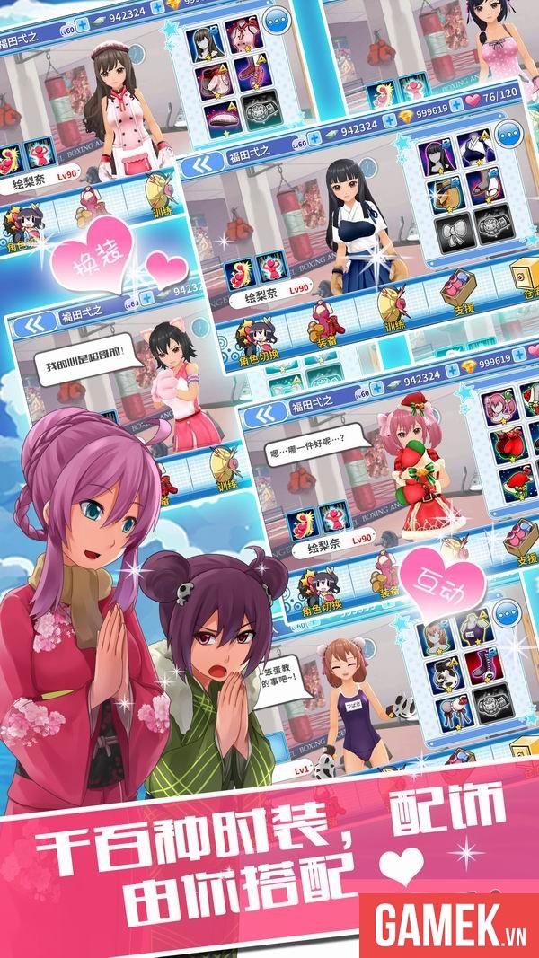 Boxing Girl - Game 3D thể thao anime cho phép "xé áo" nhân vật