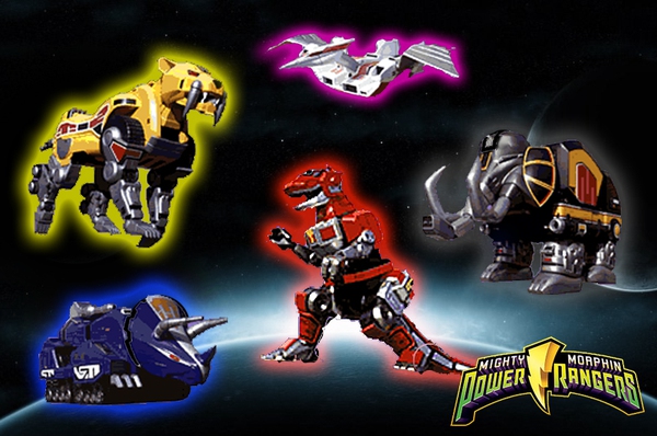 Đây là robot của nhóm Power Rangers trong phim mới