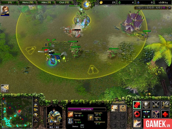 Hướng dẫn cách cài và chơi map tướng Liên Minh Huyền Thoại đấu với DOTA