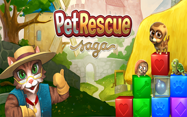 Pet Rescue Saga: Game puzzle hấp dẫn trên mobile