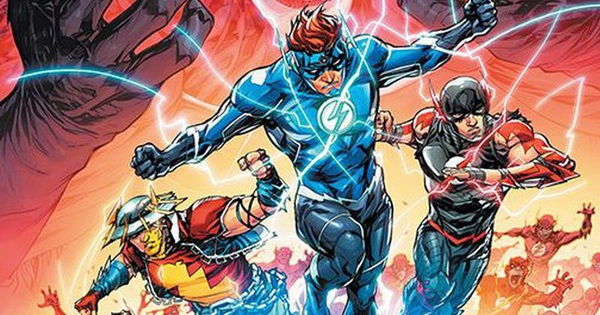 Batman Who Laughs sẽ tìm cách chiếm lấy quyền năng Dr. Manhattan của Flash