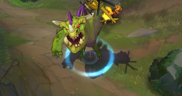 Những hình ảnh mới nhất về Dino Gnar trong Liên Minh Huyền Thoại