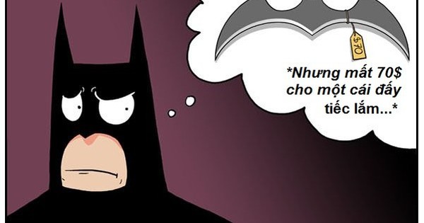 Truyện tranh hài - Nếu Batman là một người nghèo khổ