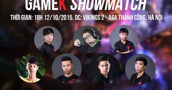 GameK ShowMatch 2015 (Lần 2): 8 Siêu Sao Liên Minh Huyền Thoại Việt Nam ...