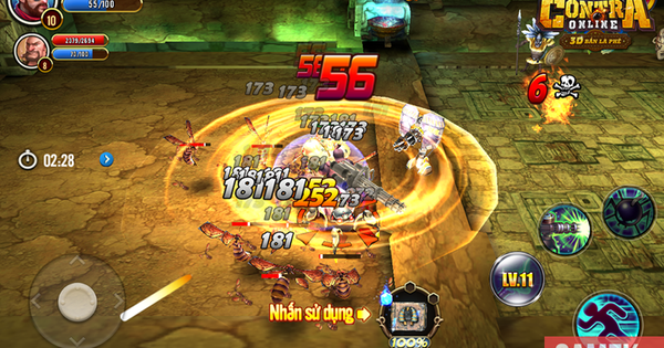 Game mobile Contra Online hé lộ ảnh Việt hóa đầu tiên