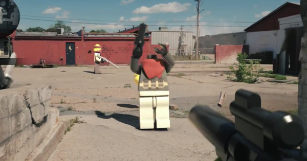 Xem những tựa FPS nổi tiếng tái hiện bằng LEGO