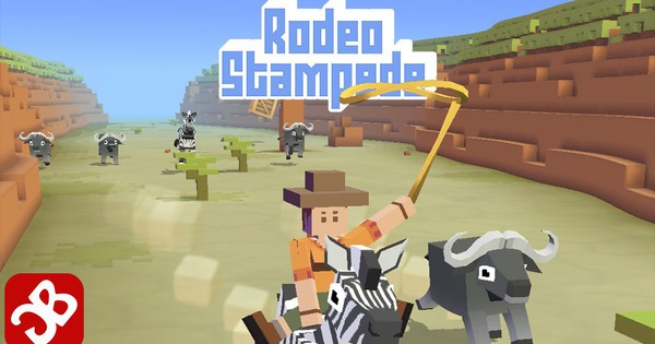 Rodeo Stampede - Game vượt chướng ngại vật trên lưng…động vật hoang dã