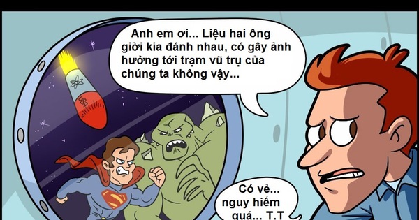 Truyện tranh hài - Các nhân vật Batman V Superman gây thiệt hại như thế ...