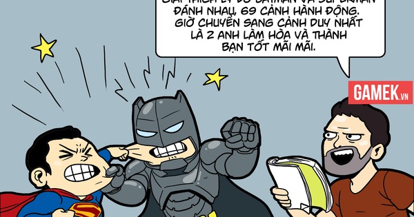 Truyện tranh hài - Lý do vì sao Batman V Superman không có After Credit ...