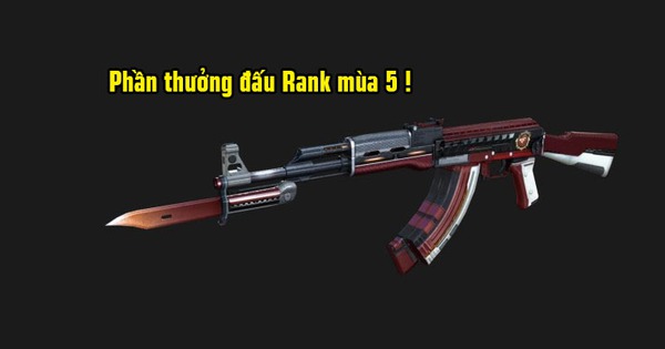 Đột Kích: Phần thưởng xếp hạng mùa 5 của CrossFire Trung quốc đã chính ...